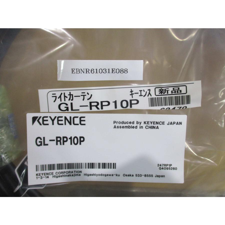 新古 Keyence GL-RP10P セーフティライトカーテン 本体接続ケーブル (EBNR61031E088 ...