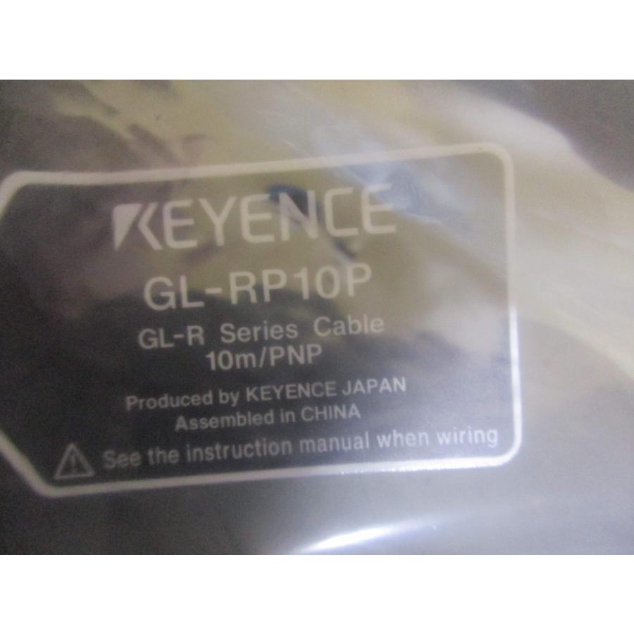 新古 Keyence GL-RP10P セーフティライトカーテン 本体接続ケーブル (EBNR61031E088 ...