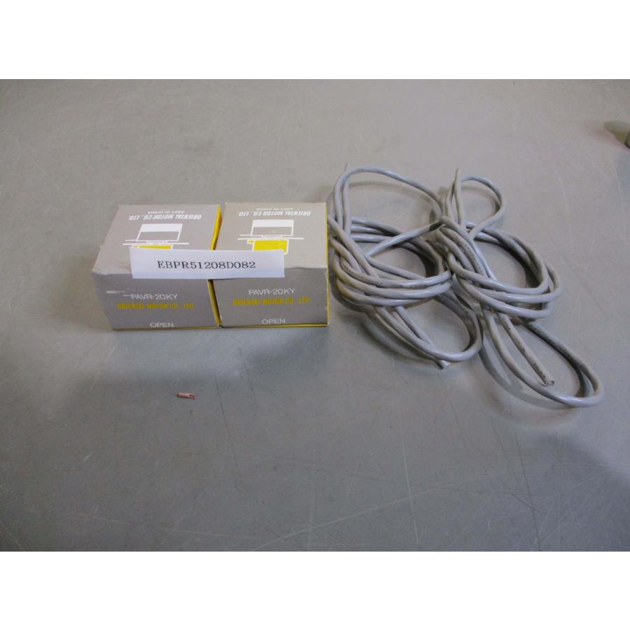 新古 ORIENTAL MOTOR SPEED CONTROL VARIABLE REGISTER PAVR-20KY 外部速度設定用可変抵抗器 2個