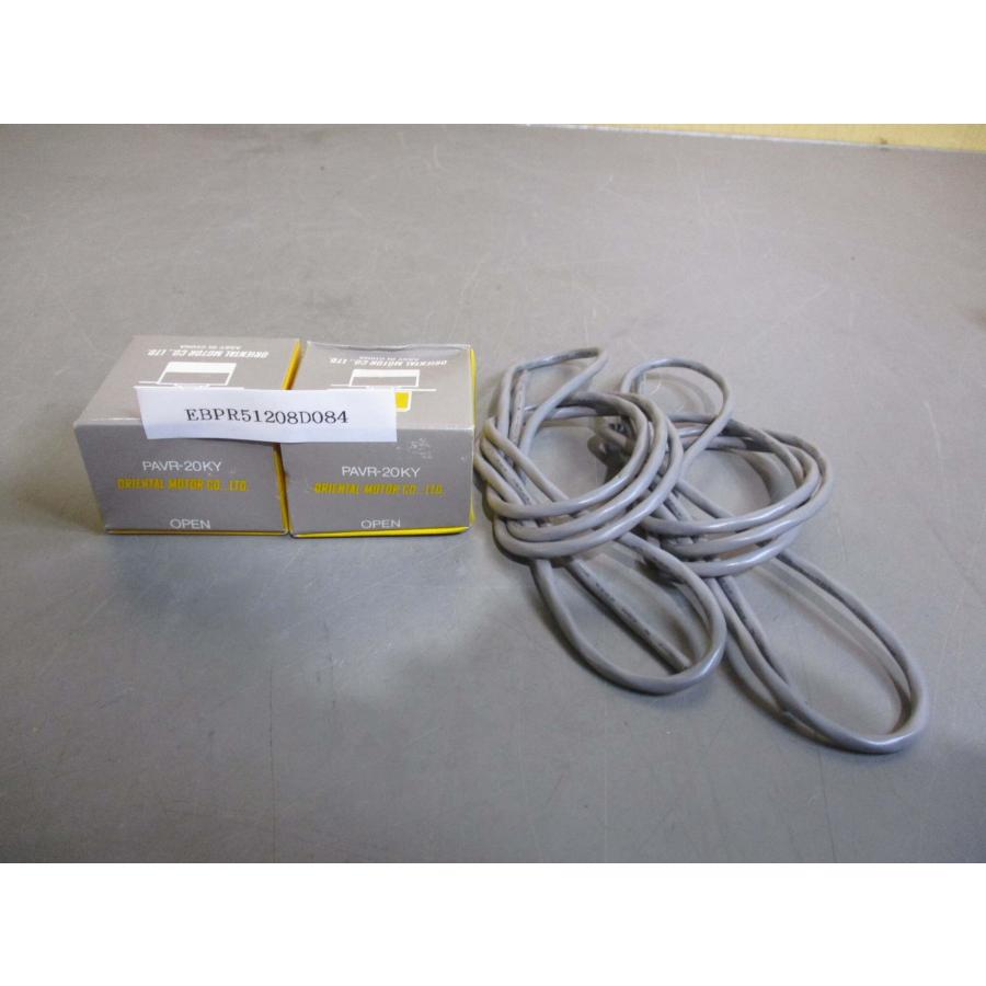 新古 ORIENTAL MOTOR SPEED CONTROL VARIABLE REGISTER PAVR-20KY 外部速度設定用可変抵抗器 2個