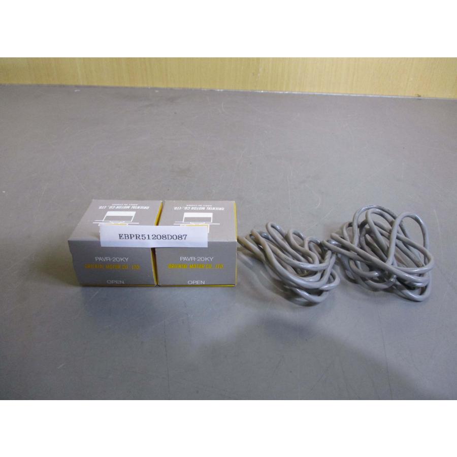 新古 ORIENTAL MOTOR SPEED CONTROL VARIABLE REGISTER PAVR-20KY 外部速度設定用可変抵抗器 2個