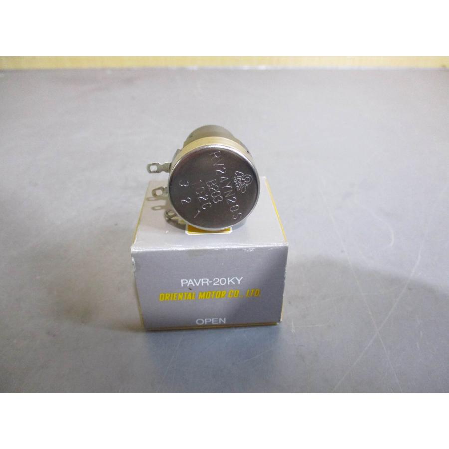新古 ORIENTAL MOTOR SPEED CONTROL VARIABLE REGISTER PAVR-20KY 外部速度設定用可変抵抗器 2個