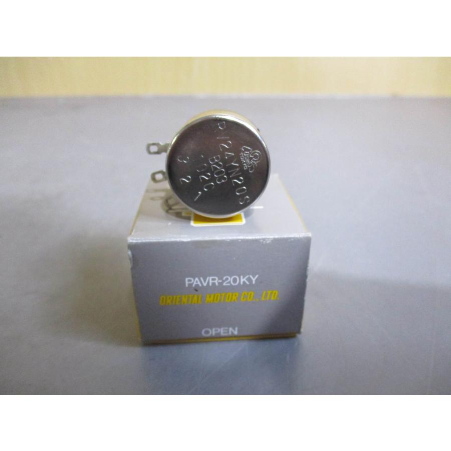 新古 ORIENTAL MOTOR SPEED CONTROL VARIABLE REGISTER PAVR-20KY 外部速度設定用可変抵抗器 2個