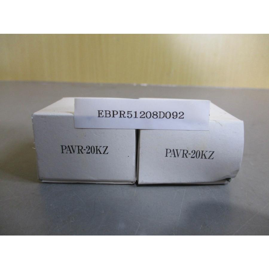 新古 ORIENTAL MOTOR SPEED CONTROL VARIABLE REGISTER PAVR-20KZ 外部速度設定用可変抵抗器 2個