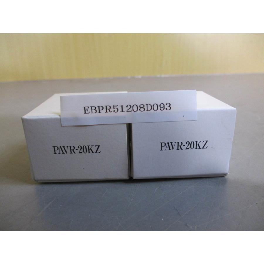 新古 ORIENTAL MOTOR SPEED CONTROL VARIABLE REGISTER PAVR-20KZ 外部速度設定用可変抵抗器 2個