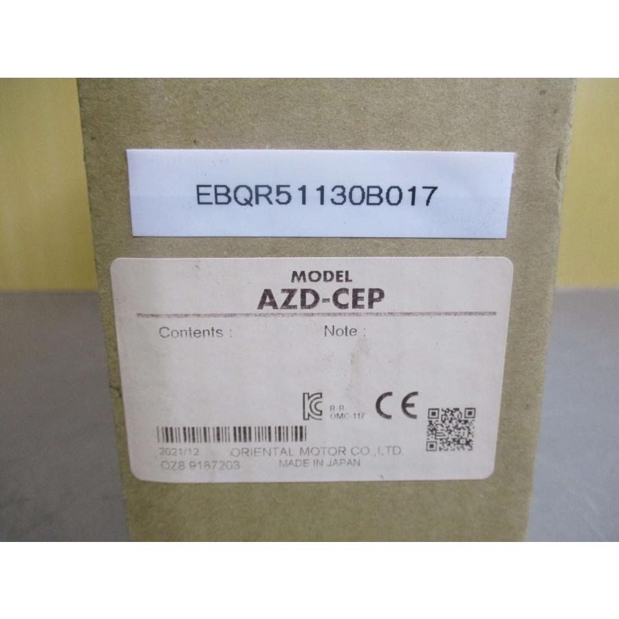 新古 ORIENTAL MOTOR STEPPING MOTOR DRIVER AZD-CEP (EBQR51130B017) : ebqr51130b017 : growdetrading ...