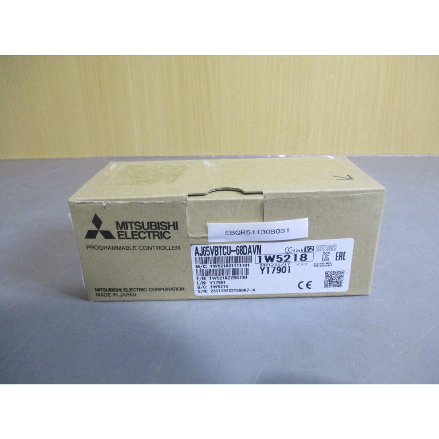 新古 MITSUBISHI D/A CONVERTER UNIT AJ65VBTCU-68DAVN (EBQR51130B031) : ebqr51130b031 ...