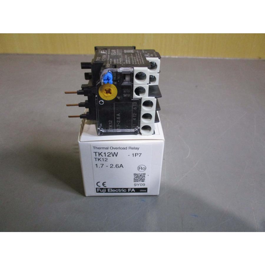 新古 FUJI ELECTRIC TK12W- 1P7 TK12 1.7-2.6A THERMAL OVERLOAD RELAY＜送料別 ...