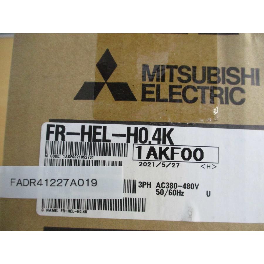 新古 MITSUBISHI DC REACTOR FR-HEL-H0.4K 別置形共用オプション力率改善用DCリアクトル ...
