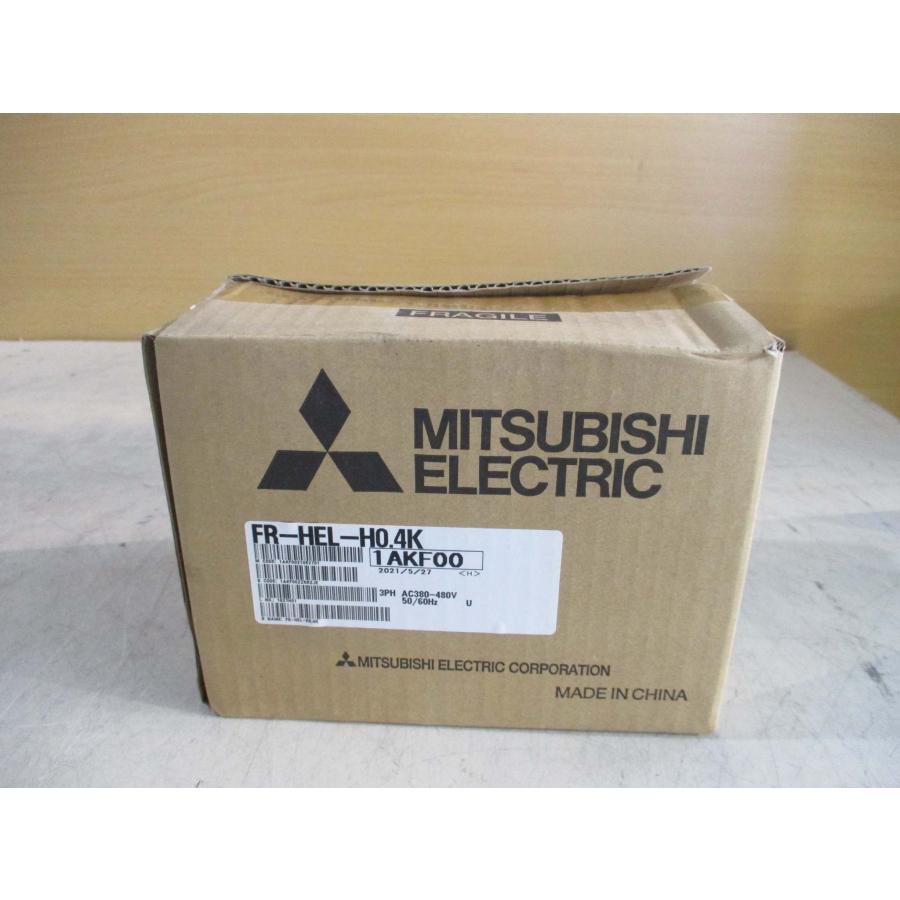 新古 MITSUBISHI DC REACTOR FR-HEL-H0.4K 別置形共用オプション力率改善用DCリアクトル ...