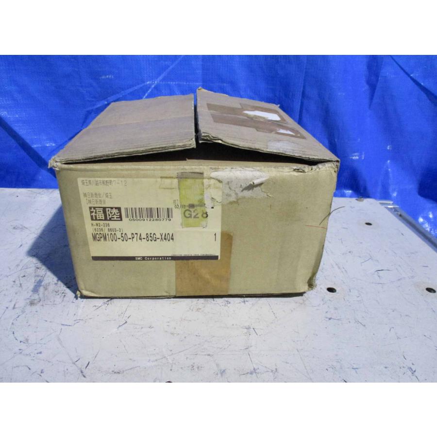 新古 SMC MGPM100-50-P74-85G-X404 ガイド付薄形シリンダ＜送料別＞ (FADR60711D008) : growdetrading Yahoo!ショップ - 通販 ...