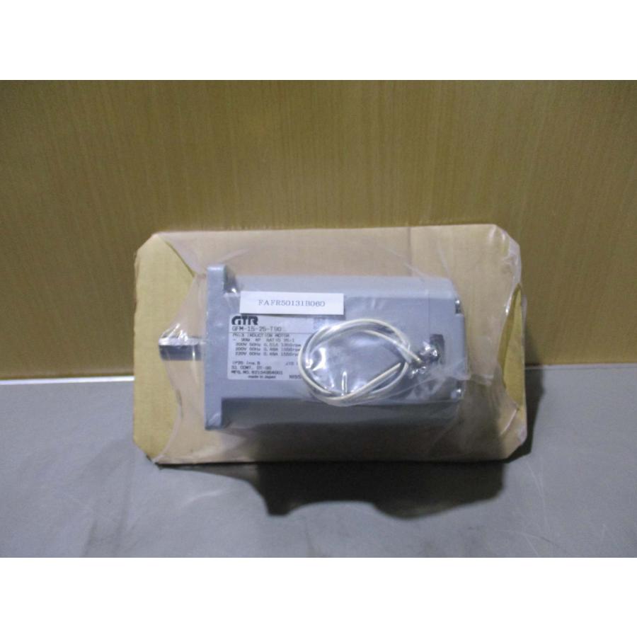 新古 NISSEI GTR 3-PHASE INDUCTION MOTOR GFM-15-25-T90 三相誘導電動機 90W 200V(FAFR50131B060 ...