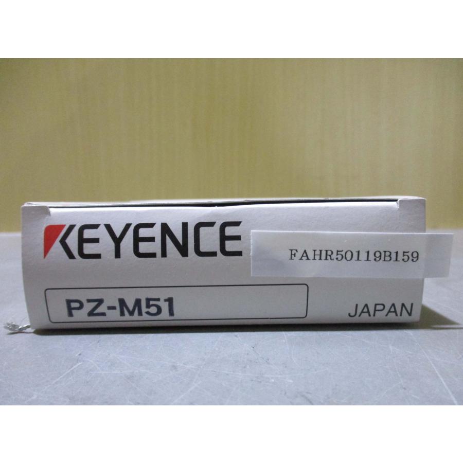 新古 KEYENCE PZ-M51 アンプ内蔵型光電センサ(FAHR50119B159) : growdetrading Yahoo!ショップ ...
