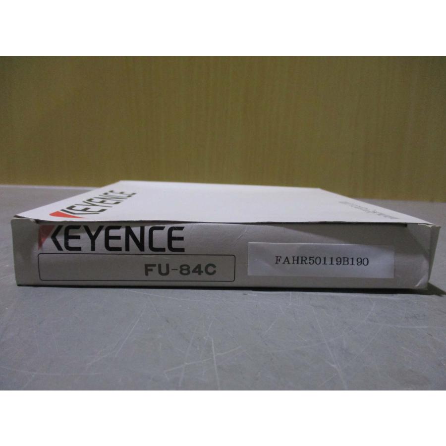 新古 KEYENCE FU-84C FUシリーズ ファイバユニット 透過型(FAHR50119B190) : fahr50119b190 ...