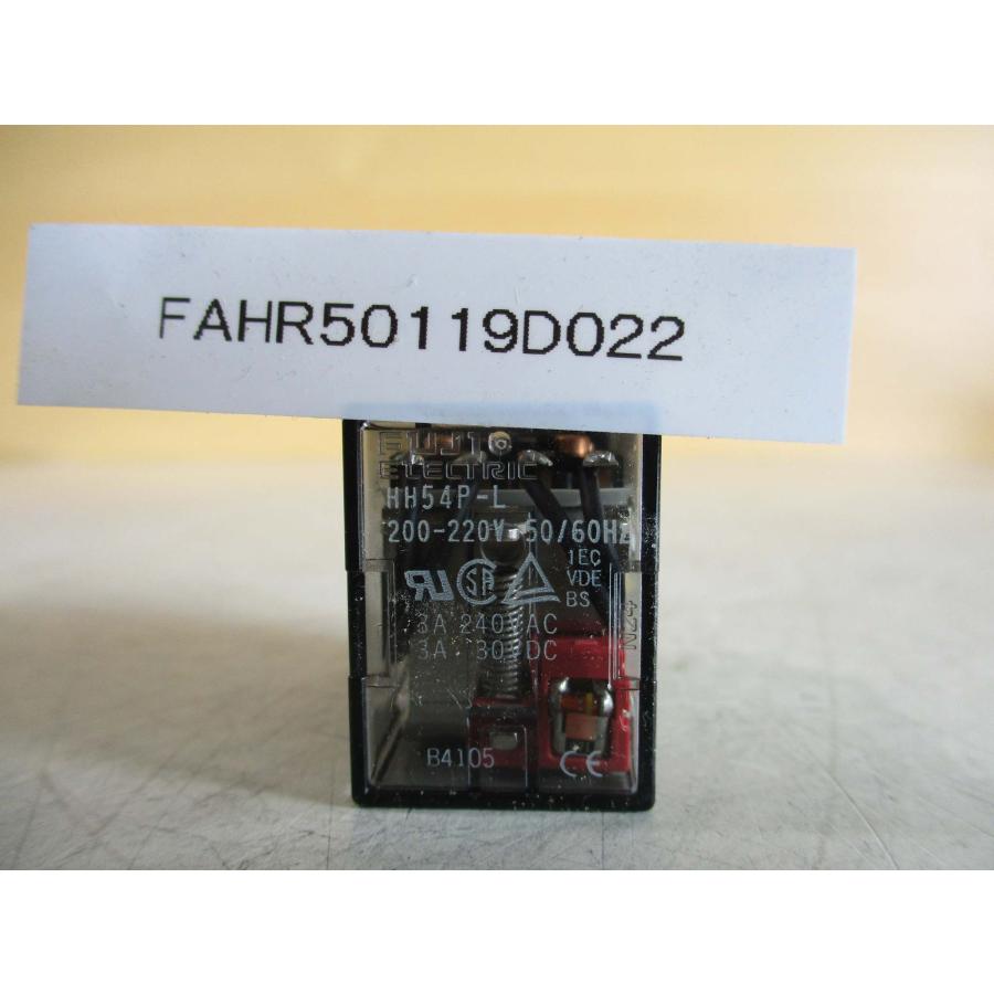 新古 Fuji Electric HH54P-L ミニコントロールリレー 200-220V 50/60hz 10(FAHR50119D022 ...