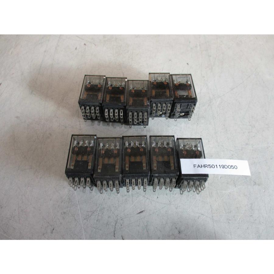 中古 Fuji Electric HH54P-L ミニコントロールリレー DC24V 10個(FAHR50119D050 ...