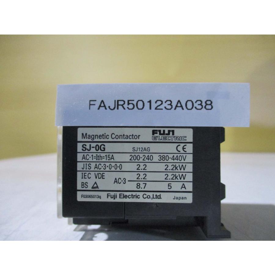 新古 Fuji Electric Magnetic Contactor SJシリーズ SJ-0G SJ12AG 2.2KW 7個(FAJR50123A038) : growdetrading ...