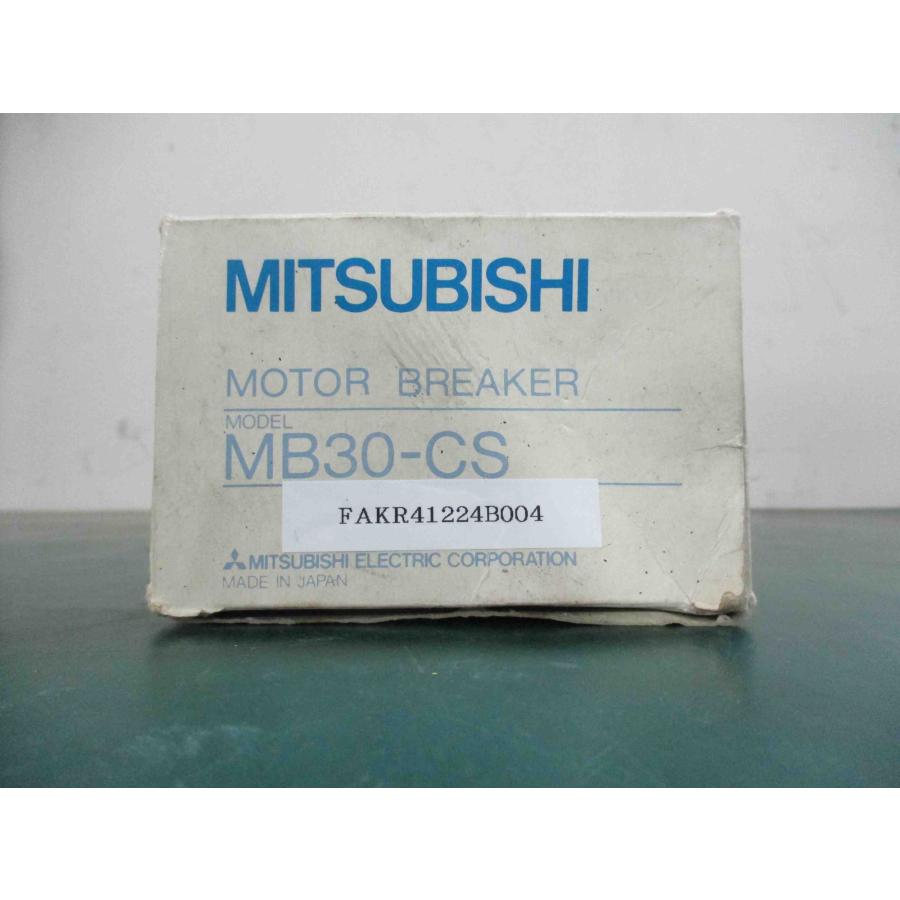 新古 Mitsubishi MOTOR BREAKER MB30-CS 16AMP 500VAC 3P 50-60Hz ...
