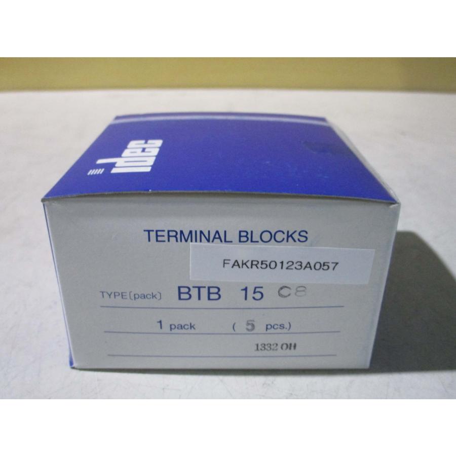 新古 IDEC BTB・BTBHシリーズ BTB15 固定端子台 5個(FAKR50123A057) : growdetrading ...
