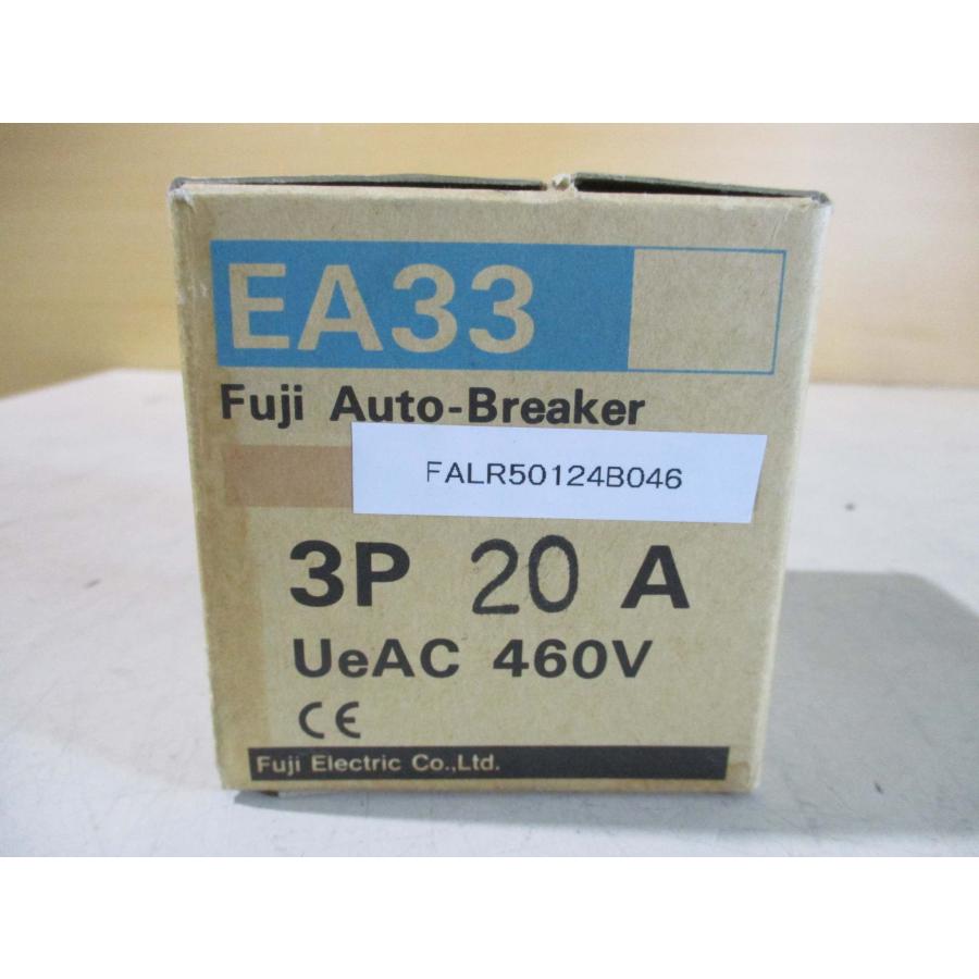 新古 Fuji Electric EA33 AUTO BREAKER 20A AC220V 2.5kA(FALR50124B046 ...