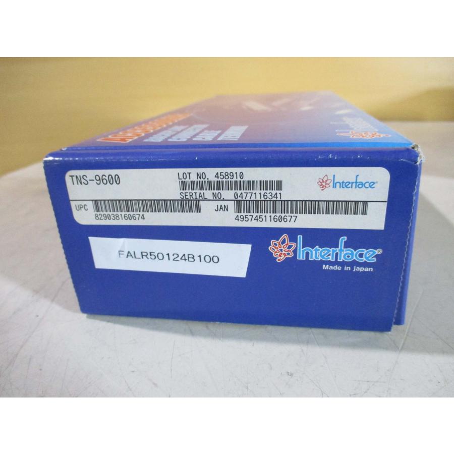 新古 Interface TNS-9600 垂直96ピン圧着式ネジ変換端子台(FALR50124B100) : growdetrading Yahoo!ショップ - 通販 - Yahoo!ショッピング