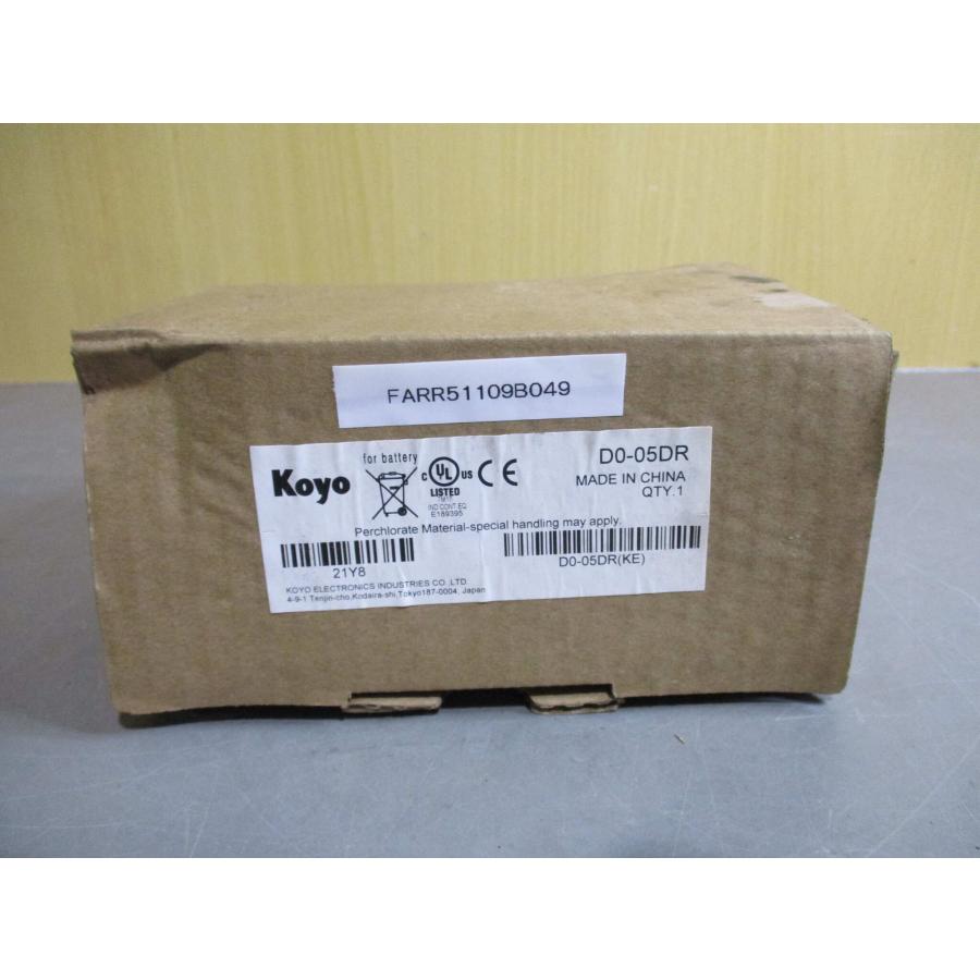 新古 Koyo AutomationDirect DirectLogic Plc D0-05DR (FARR51109B049) : growdetrading Yahoo!ショップ - 通販 ...
