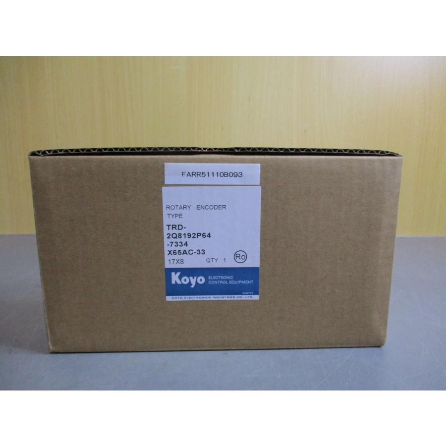 新古 KOYO ROTARY ENCODER TRD-2Q8192P64-7334 X65AC-33 (FARR51110B093) : growdetrading Yahoo!ショップ ...