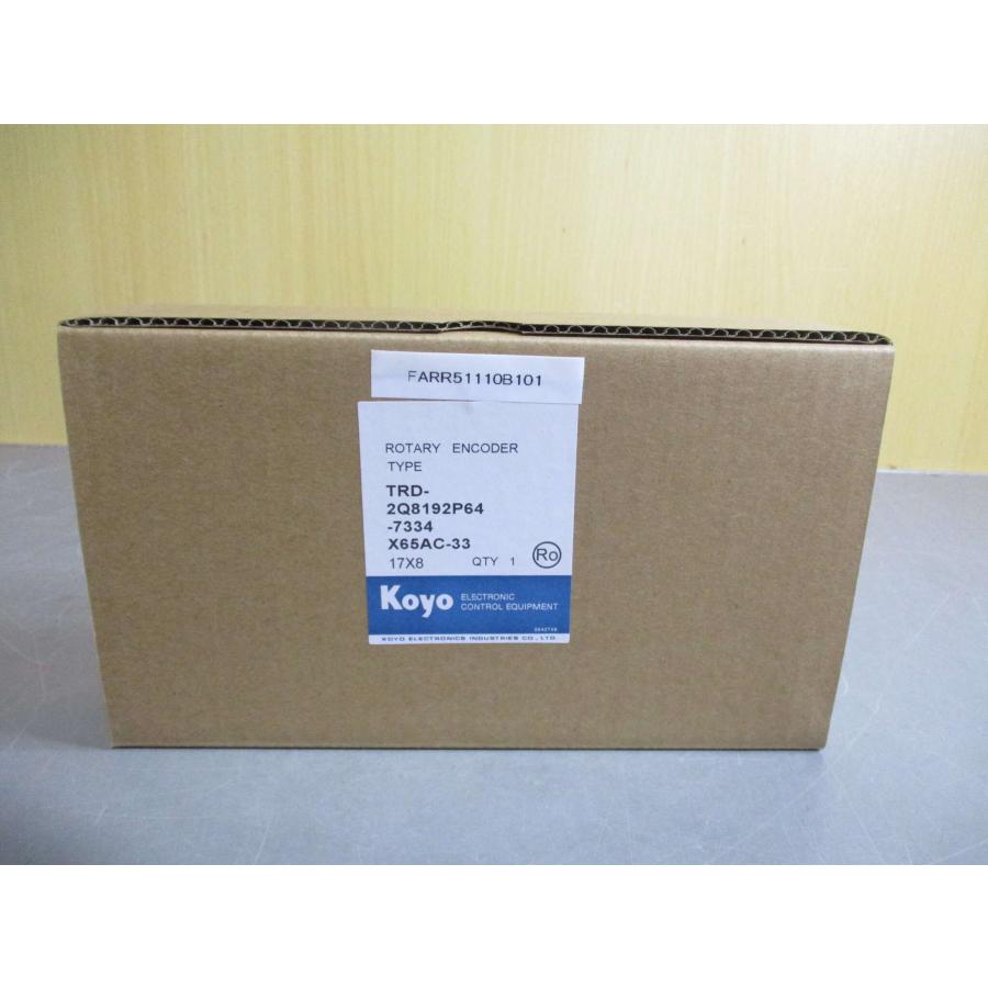 新古 KOYO ROTARY ENCODER TRD-2Q8192P64-7334 X65AC-33 (FARR51110B101) : farr51110b101 ...
