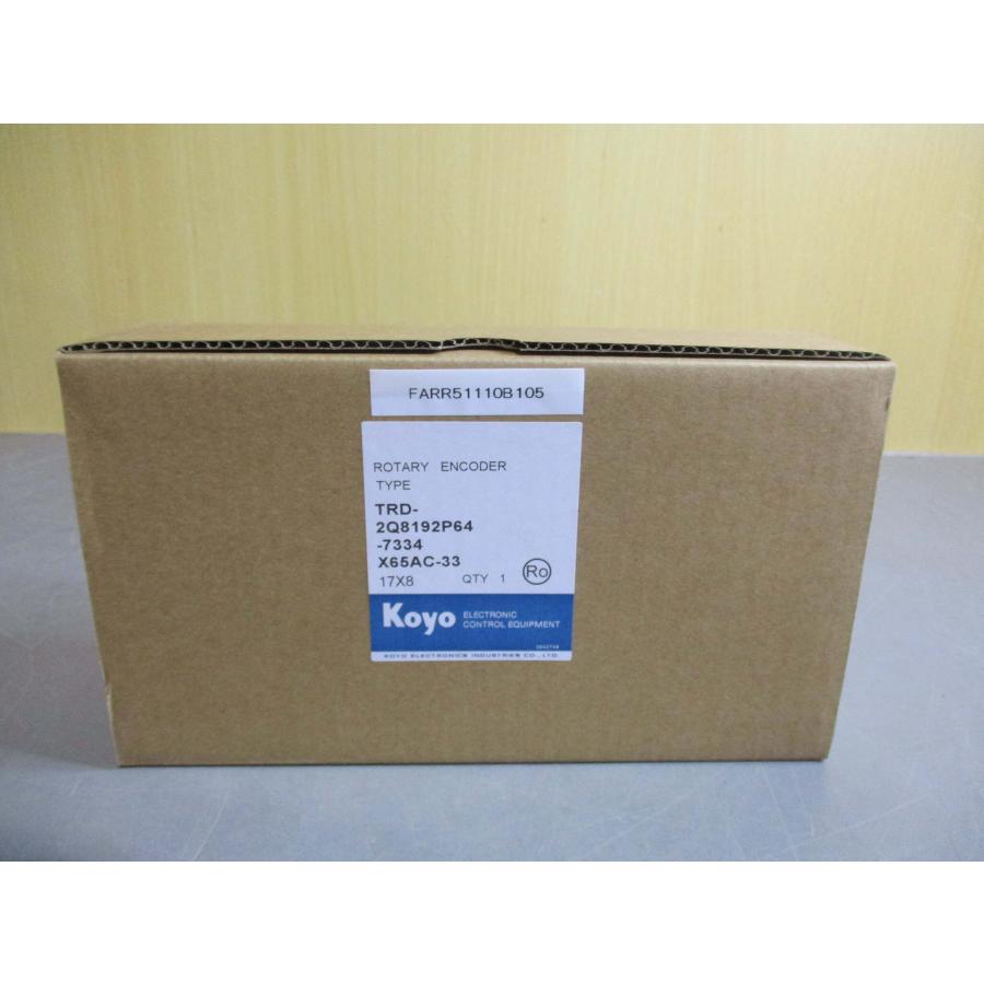 新古 KOYO ROTARY ENCODER TRD-2Q8192P64-7334 X65AC-33 (FARR51110B105) : farr51110b105 ...