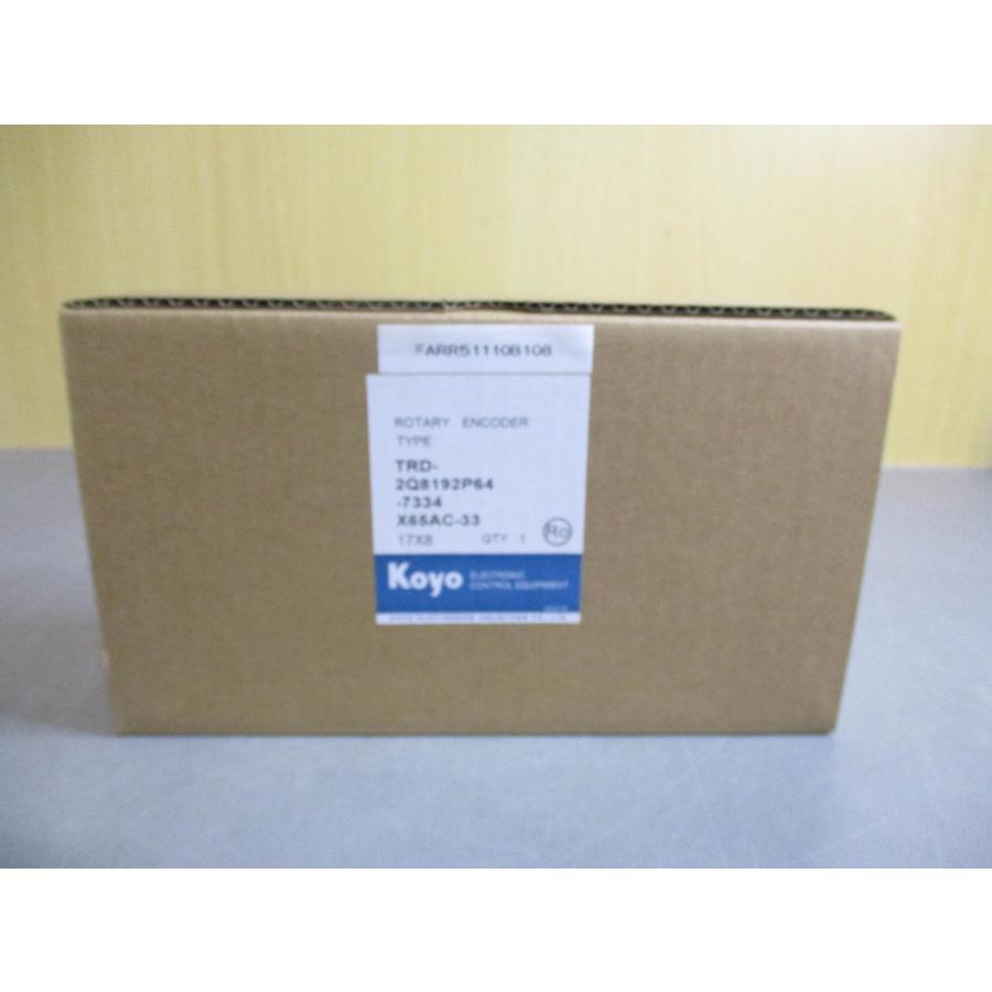 新古 KOYO ROTARY ENCODER TRD-2Q8192P64-7334 X65AC-33 (FARR51110B108) : growdetrading Yahoo!ショップ ...
