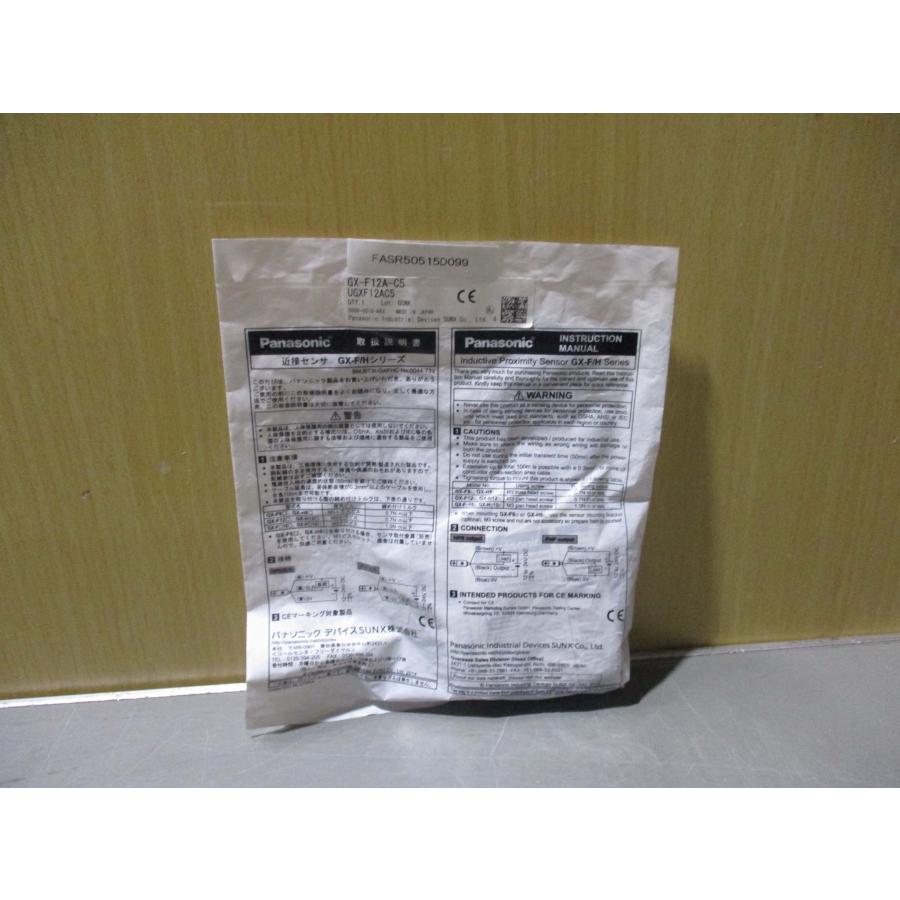 新古Panasonic・SUNX マイクロ近接センサ GX-F12A-C5(FASR50515D099) : growdetrading Yahoo!ショップ - 通販 - Yahoo!ショッピング