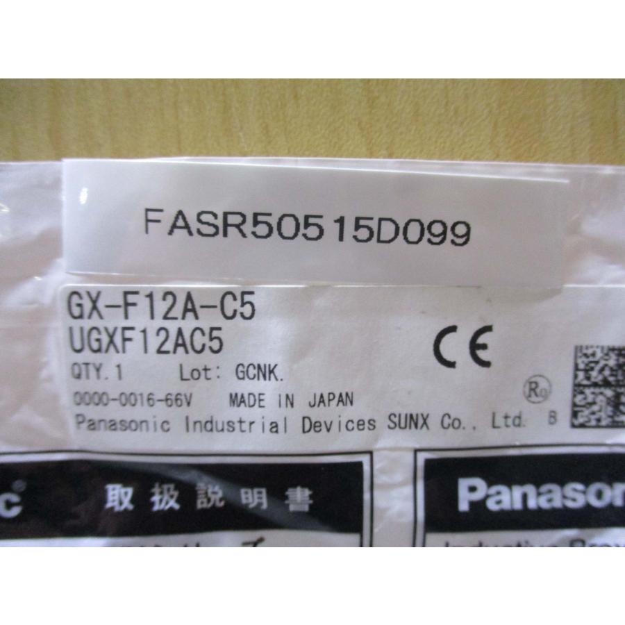 新古Panasonic・SUNX マイクロ近接センサ GX-F12A-C5(FASR50515D099) :FASR50515D099:growdetrading Yahoo!ショップ ...