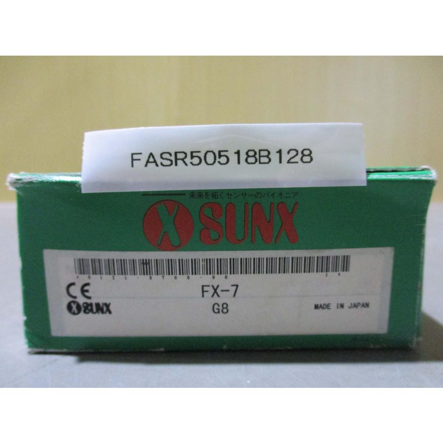 新古 SUNX FX-7 ファイバセンサ(FASR50518B128) : growdetrading Yahoo!ショップ - 通販 - Yahoo!ショッピング