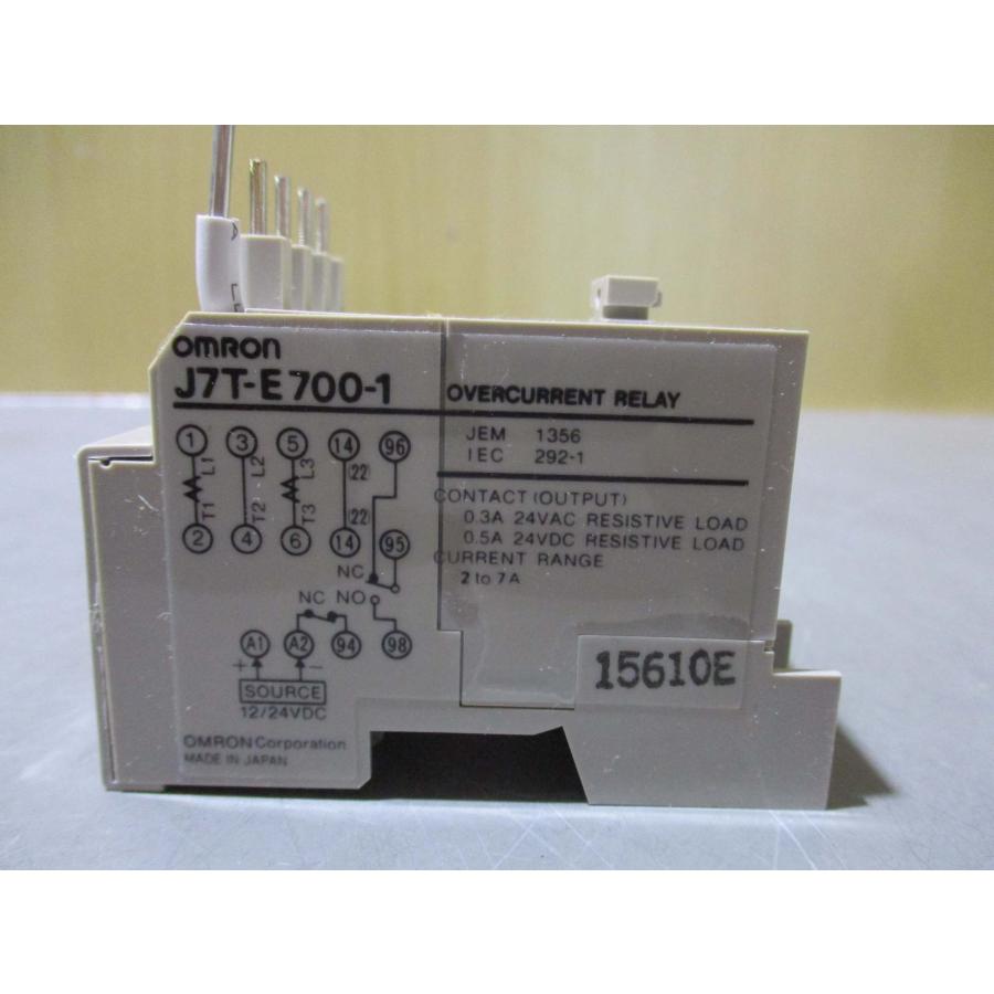 新古 OMRON J7T-E700-1 電子サーマルリレー(FASR50518B132) : growdetrading Yahoo!ショップ ...