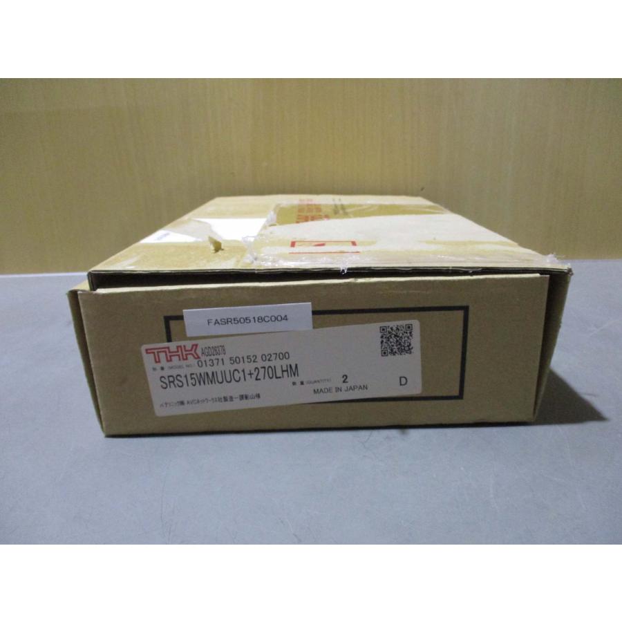 新古 THK SRS15WMUUC1+270LHM リニアガイド 約270mm個セット(FASR50518C004) : growdetrading Yahoo!ショップ - 通販 ...
