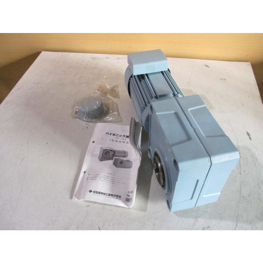 新古 SUMITOMO HYPONIC DRIVE INDUCTION GEARMOTOR RNYM05-33-10 インダクションギアモータ ...