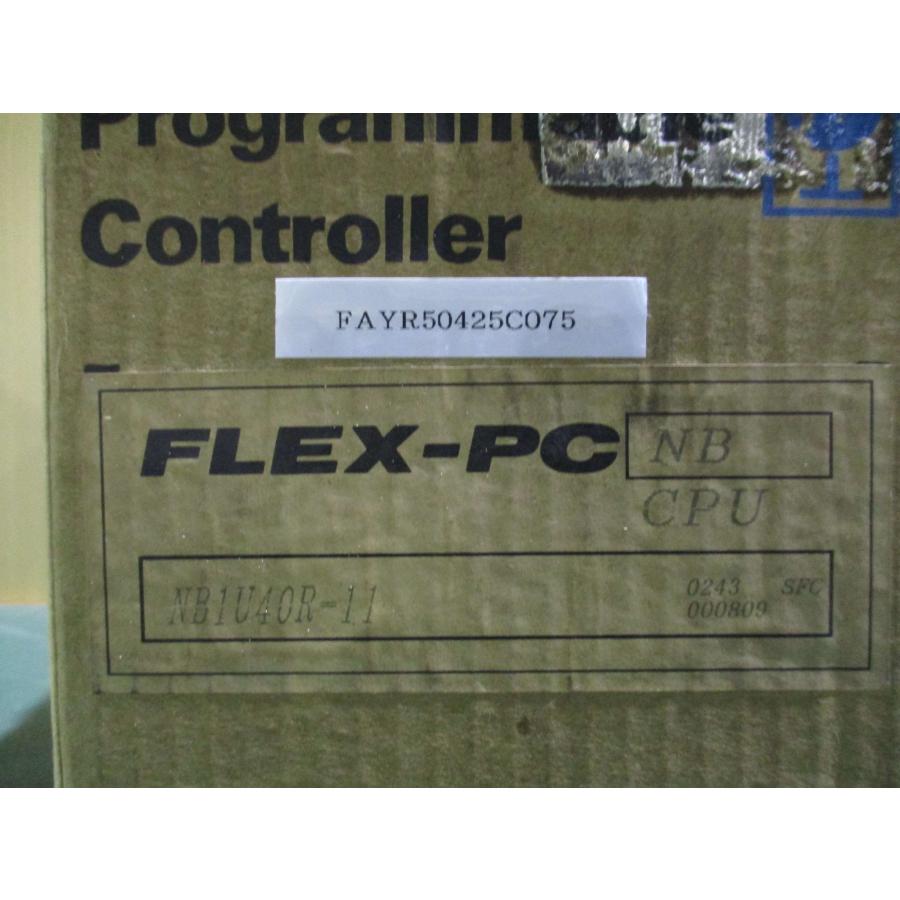 新古 Fuji Electric FLEX-PC NB BASIC UNIT NB1U40R-11(FAYR50425C075) : growdetrading Yahoo!ショップ - 通販 ...