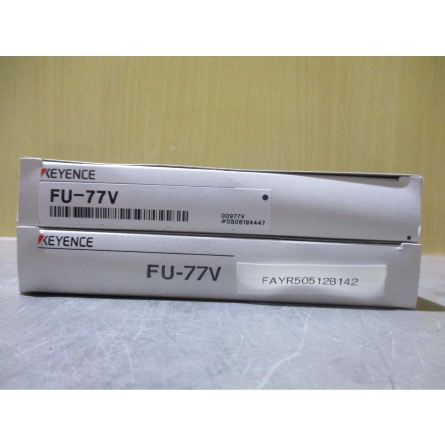 新古 KEYENCE FU-77V ファイバーユニット 2個(FAYR50512B142) : growdetrading Yahoo!ショップ - 通販 - Yahoo!ショッピング