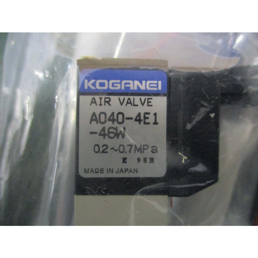 新古 KOGANEI AIR VALVE A040-4E1-46W 4個(FBAR50515D158) :FBAR50515D158 ...