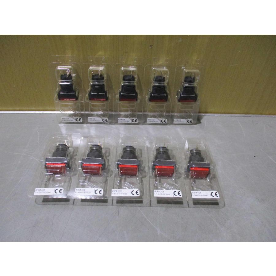 中古 富士電機 AR16F0N-C1E3R 照光押しボタンスイッチ 赤 長角平形 10SET (FBAR51117C026) : growdetrading Yahoo!ショップ - 通販 ...