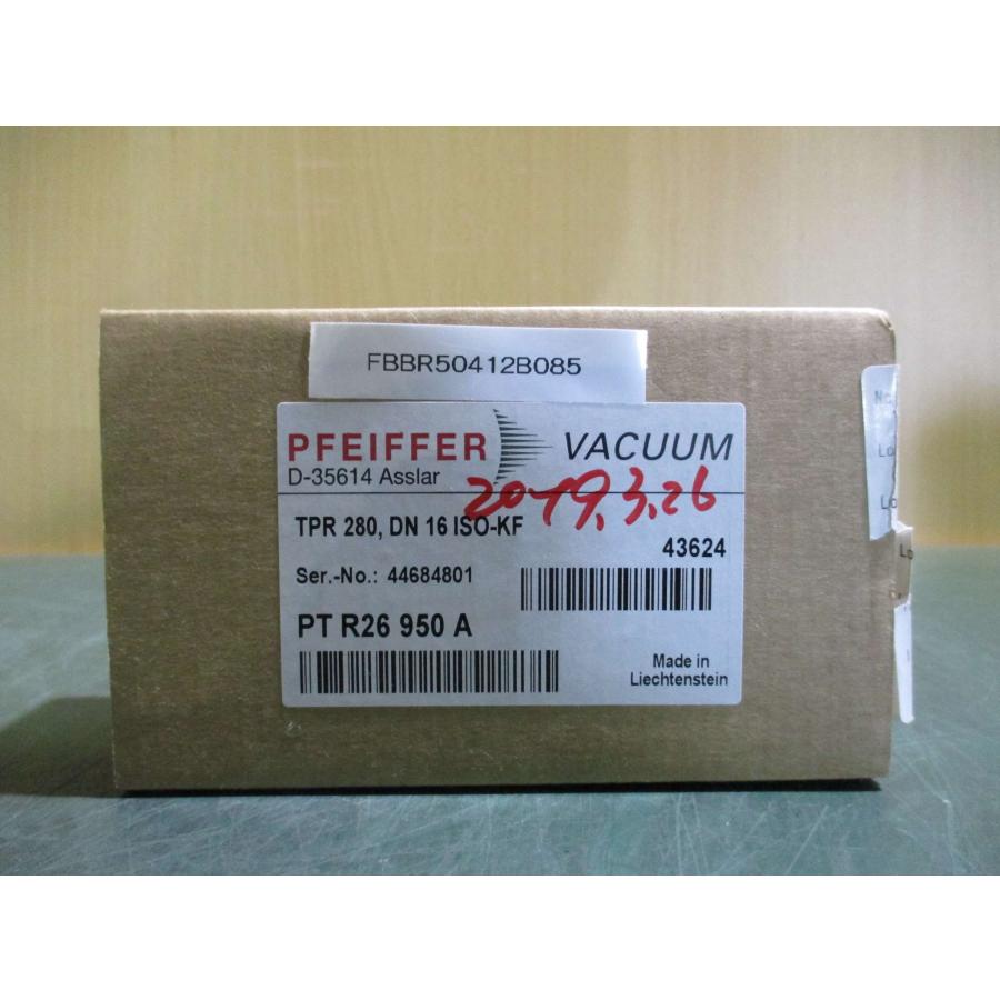 新古 PFEIFFER VACUUM TPR280 コンパクトピラニゲージセンサー(FBBR50412B085 ...