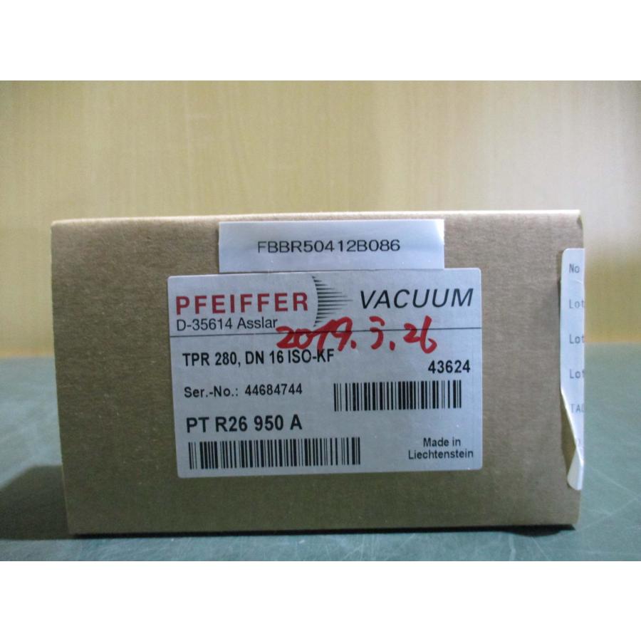 新古 PFEIFFER VACUUM TPR280 コンパクトピラニゲージセンサー(FBBR50412B086 ...