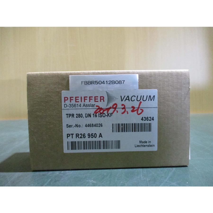 新古 PFEIFFER VACUUM TPR280 コンパクトピラニゲージセンサー(FBBR50412B087 ...