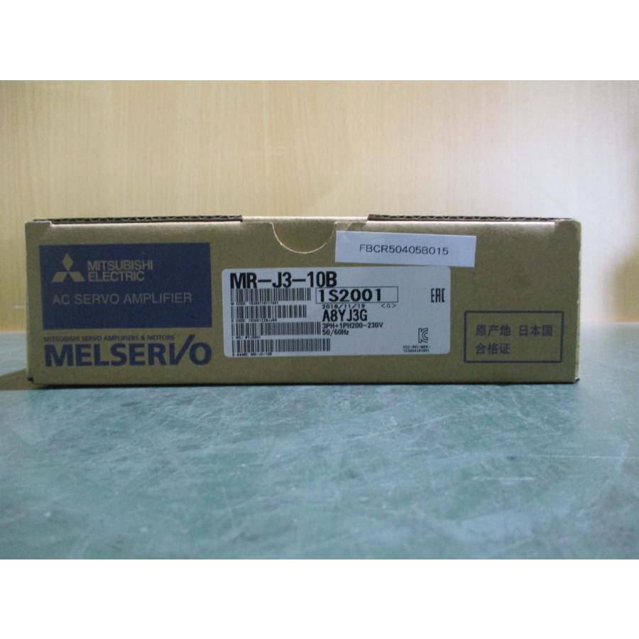 新古 MITSUBISHI シーケンサ ACサーボ MR-J3-10B(FBCR50405B015) : growdetrading Yahoo!ショップ - 通販 - Yahoo!ショッピング
