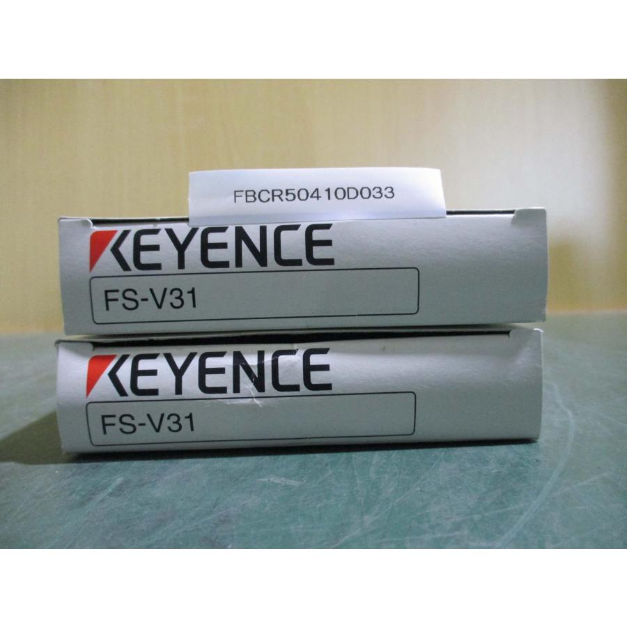 新古 KEYENCE FS-V31 ファイバーセンサーアンプ 2個(FBCR50410D033) : growdetrading Yahoo!ショップ - 通販 - Yahoo!ショッピング
