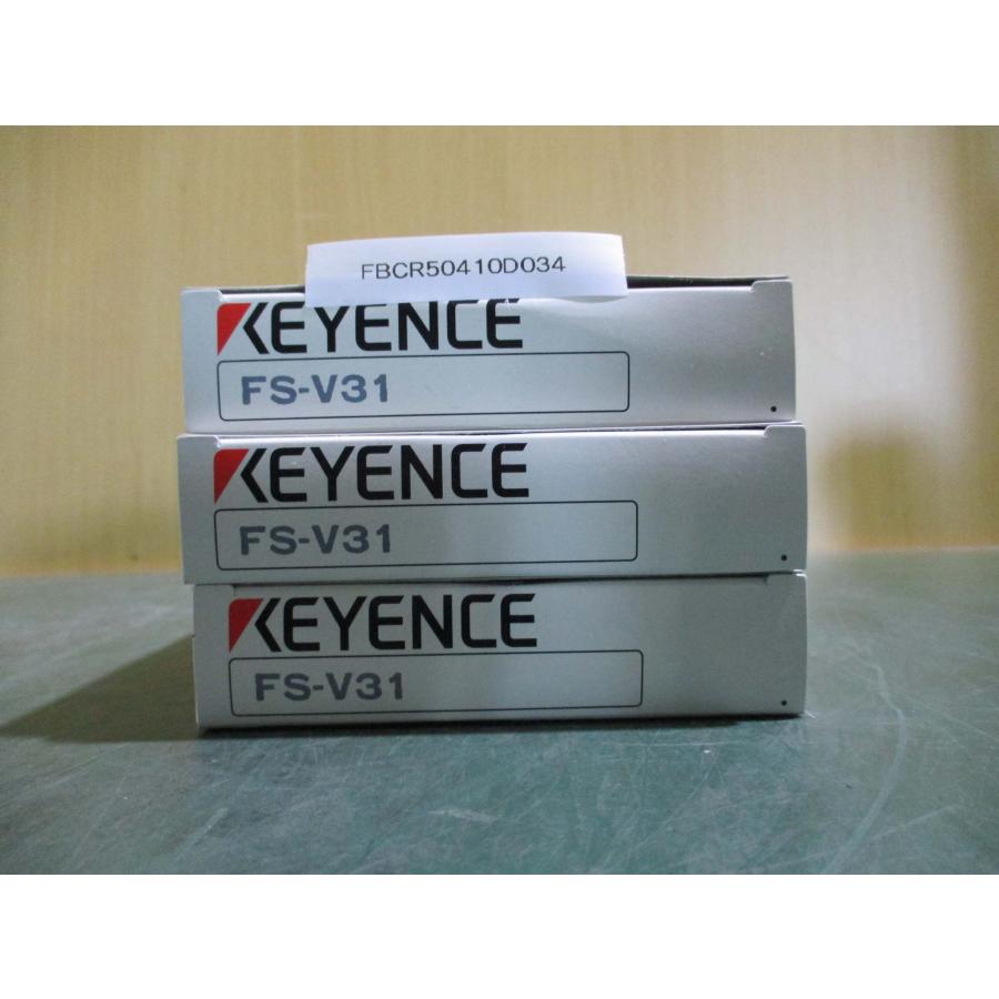 新古 KEYENCE FS-V31 ファイバーセンサーアンプ 3個(FBCR50410D034) : growdetrading Yahoo!ショップ - 通販 - Yahoo!ショッピング