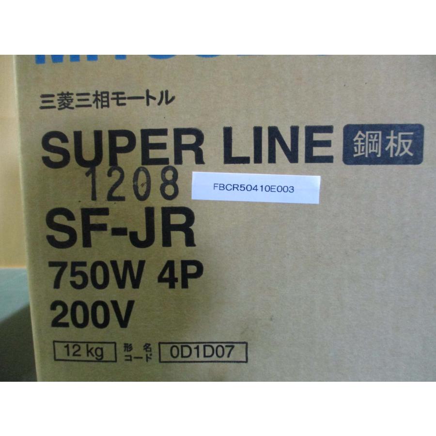 新古 MITSUBISHI SUPER LINE SF-JR モーター4P 0.75KW 200V(FBCR50410E003) : growdetrading Yahoo!ショップ - 通販 ...