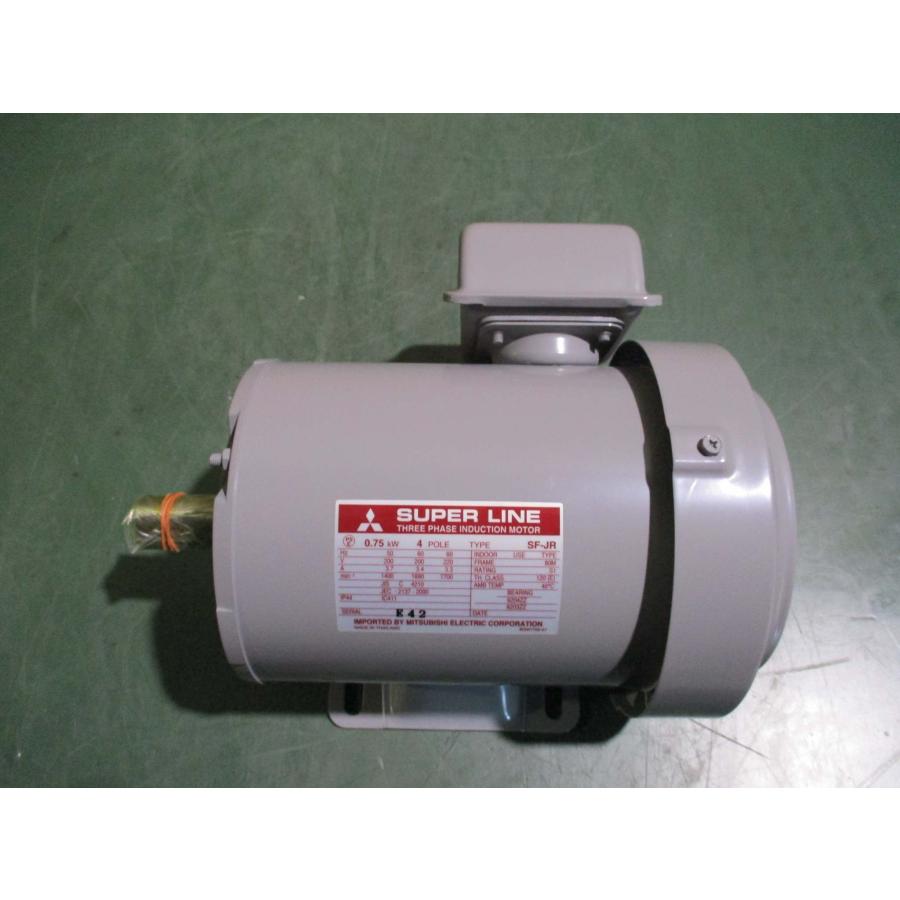 新古 MITSUBISHI SUPER LINE SF-JR モーター4P 0.75KW 200V(FBCR50410E003) : growdetrading Yahoo!ショップ - 通販 ...