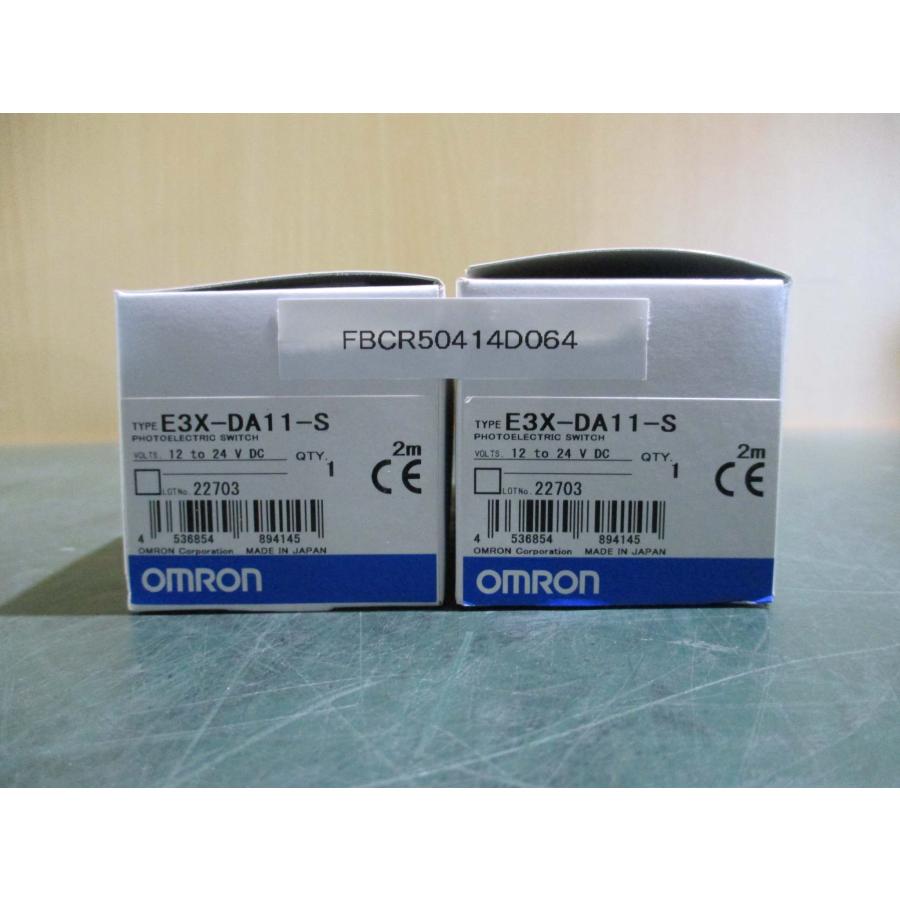 新古 OMRON PHOTOELECTRIC SWITCH E3X-DA11-S 光電センサースイッチ [2個](FBCR50414D064) : growdetrading Yahoo ...