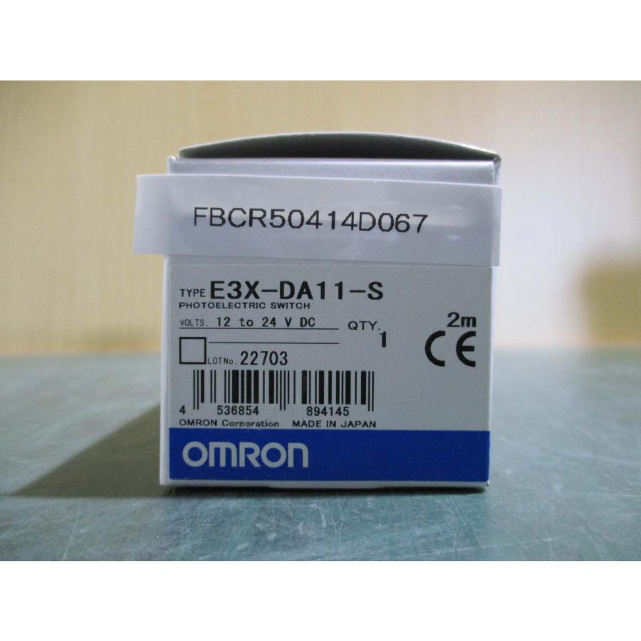 新古 OMRON PHOTOELECTRIC SWITCH E3X-DA11-S 光電センサースイッチ [2個](FBCR50414D067 ...